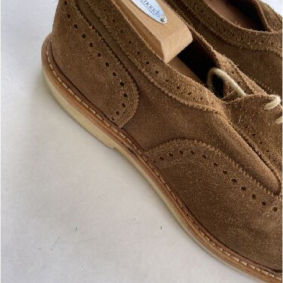 Allen Edmonds | Shoes | Allen Edmonds Strandmok 2 Size 1 D Brown Suede ...